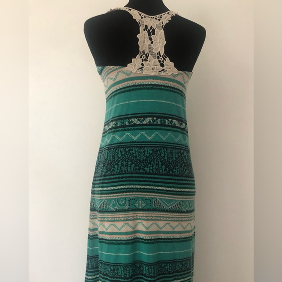 Mossimo Supply Co. | Dresses | Mossimo Supply Company Lace Back Maxi ...